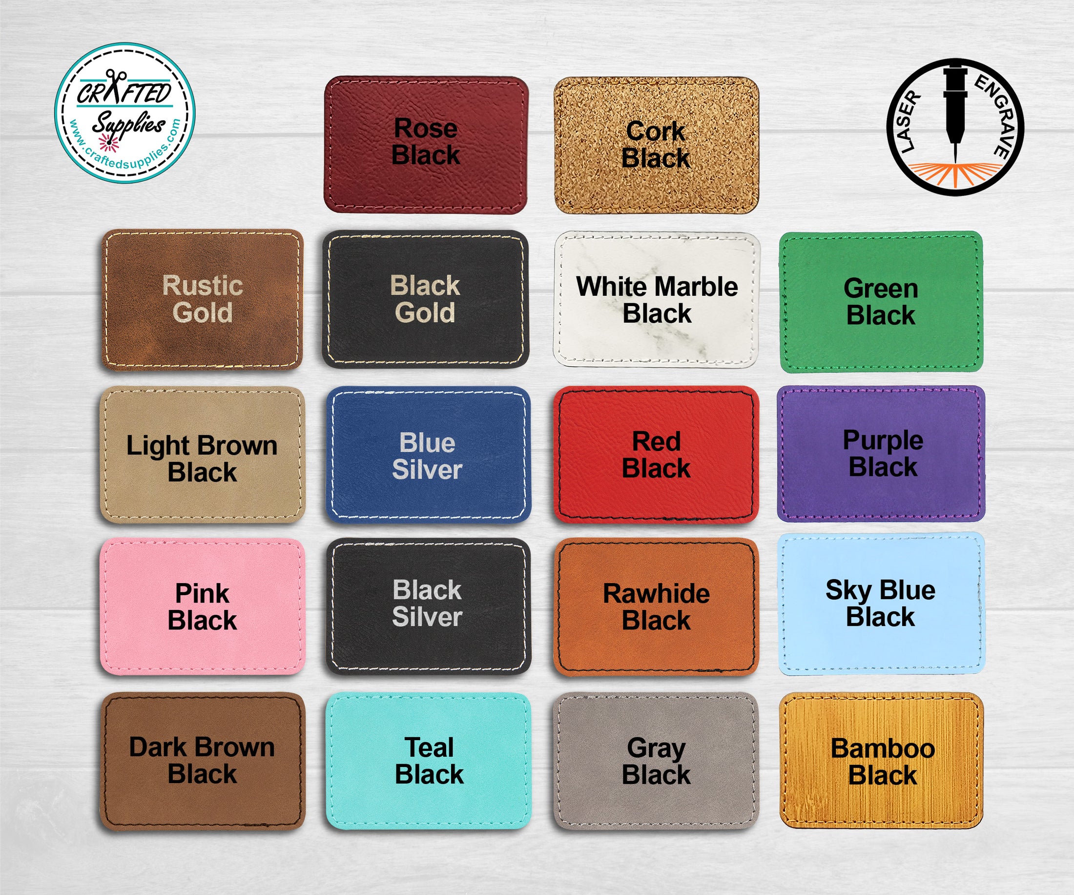 Leatherette Patch with adhesive – CraftedSupplies